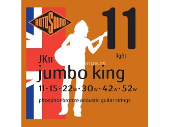 Rotosound JK11 žice za akustičnu gitaru 11-52