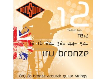 Rotosound TB12 žice za akustičnu gitaru 12-54