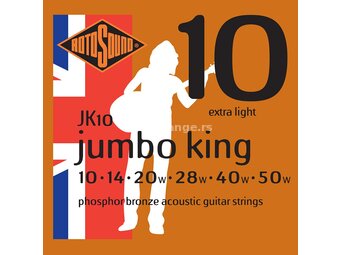 Rotosound JK10 žice za akustičnu gitaru 10-50
