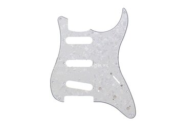 Pickguard SSS, perloid (3ply) za gitaru, maska