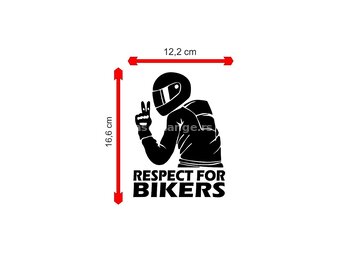 RESPECT BIKERS - nalepnice - 402