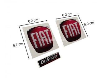 FIAT - Stikeri za znak - 1551