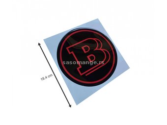 Mercedes BRABUS - Stiker za masku - 001