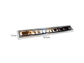 GOLF MK1 cabriolet - stiker - 986