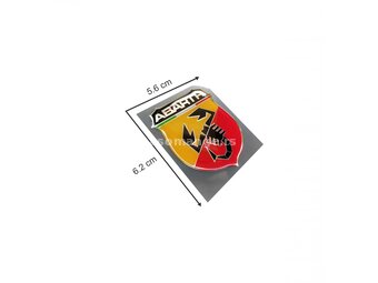 ABARTH - stiker - 1262