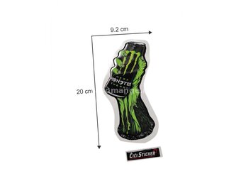 Monster Energy ruka - Stiker - 1463