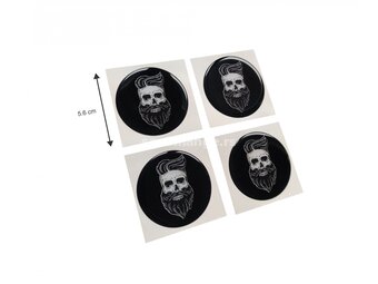 Skull - Stikeri za felne - 1472