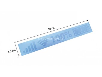 Baterija Signal - reflektujuca nalepnica - 1498