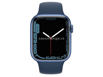 APPLE Watch Series 7 GPS 45mm blue aluminum case