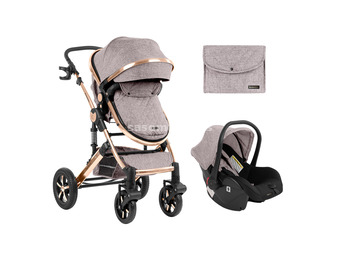 Kikka Boo Kolica za bebe set 2u1 sa autosedištem Darling Beige KKB10055-SET