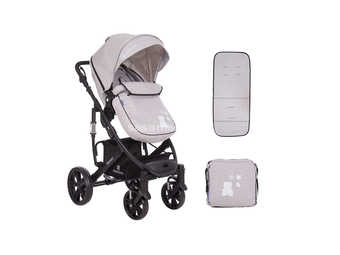 Kikka Boo Kombinovana kolica za bebe Beloved Light Grey KKB10121A