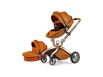 Hot Mom Kolica za bebe 2u1 F22 Brown (sportsko sediste+korpa) F22BROWN