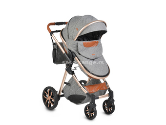 Cangaroo Kombinovana kolica za bebe Alma Dark Grey CAN5475