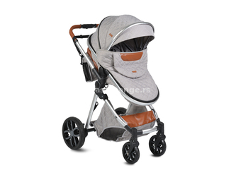 Cangaroo Kombinovana kolica za bebe Alma Light Grey CAN5482