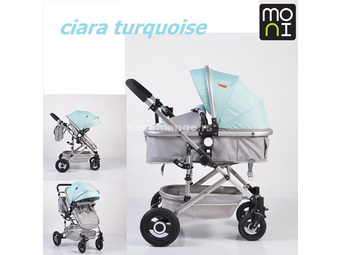 Cangaroo Kombinovana Kolica za bebe Ciara Turquoise 2020 CAN5185