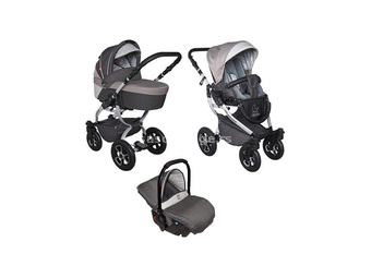 Tutek Kolica za bebe 3u1 Grander Lift - Grey ngf500