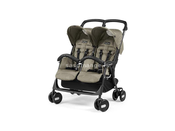 Peg Perego Kolica za Blizance Aria Shopper Classico Geo Beige p3180011334