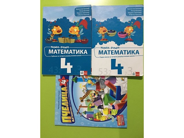 MATEMATIKA za 4. razred SVE Klett