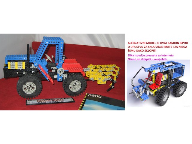 LEGO 8859  Tractor  /2P/