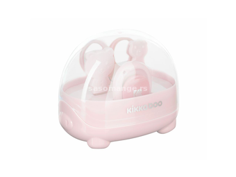 Kikka Boo Manikir set za bebe 4 dela Bear Pink KKB90061