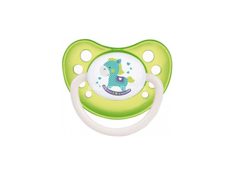 Canpol Orthodontic Baby Silikonska Varalica 6-18m Toys Green 23/257_gre