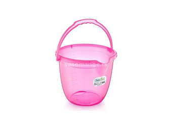 BabyJem Kofica za Kupanje Bebe - Pink Transparent 92-23319