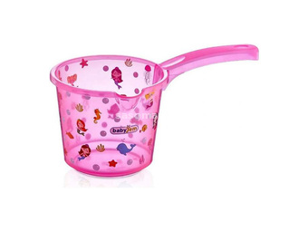 BabyJem Bokal za Kupanje Bebe Ocean - Pink Transparent 92-24002