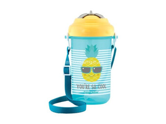 Canpol baby sportska solja sa slamcicom "so cool" - 400ml - yellow ( 4/102_yel )