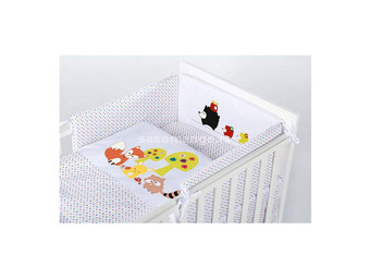 Klups Posteljina za Bebe set 5 Delova -hedgehogs c-5-k042