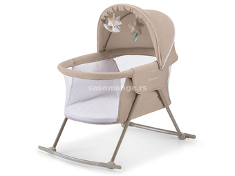 Kinderkraft Prenosivi krevetac-Kolevka za bebe Lovi Beige KKLLOVIBEG0000