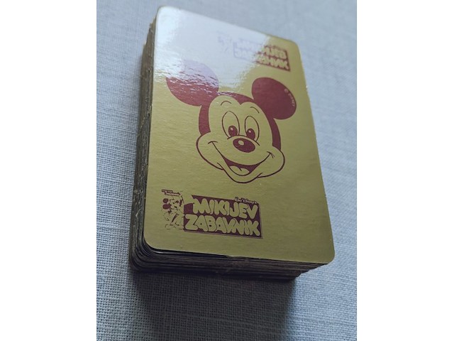 Walt Disney karte iz Mikijevog zabavnika