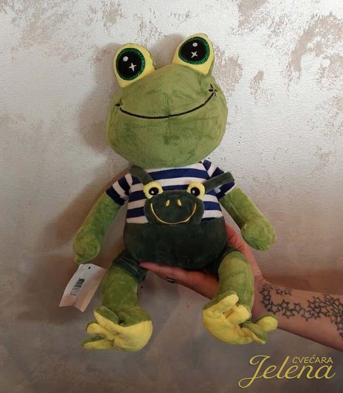 Plišana igračka Žaba