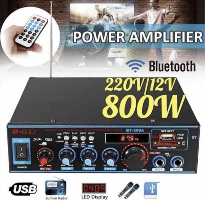 Blutut stereo resiver / Digitalni plejer BT-309A-A pojačalo – Blutut stereo resiver / Digitalni plejer BT-309A-A pojačalo