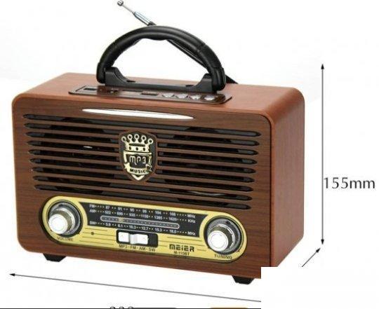 Radio na baterije i struju – retro izgled – M – 115BT – Radio na baterije i struju – retro izgled – M – 115BT