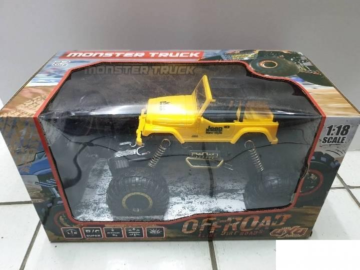 Auto.na daljinski – Monster truck – Veliki džip 4×4 žuti – Auto.na daljinski – Monster truck – Veliki džip 4×4 žuti