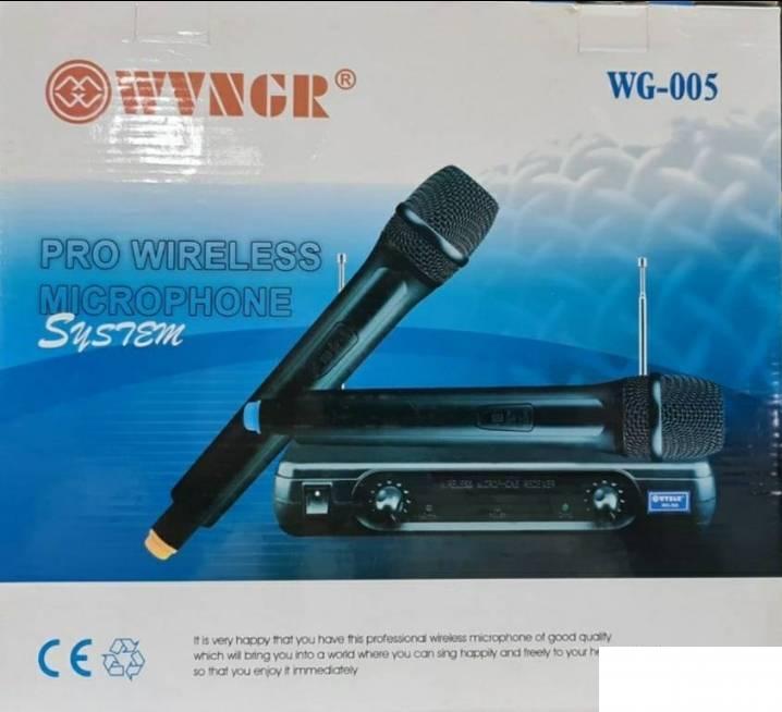 Bezicni mikrofon sistem sa dva mikrofona / WG-005 – Bezicni mikrofon sistem sa dva mikrofona / WG-005