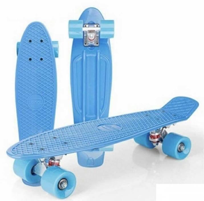 Penibord skejtbord – panny board – plavi sa svetlećim – Penibord skejtbord – panny board – plavi sa svetlećim