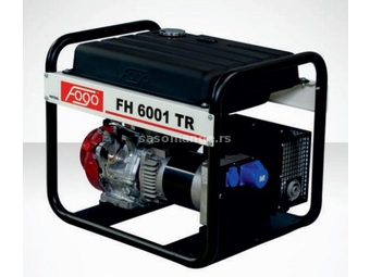 FOGO agregat FH 6001 TR, 6.2kW, 230V, rezervoar 45L, ručni start, DVR, honda motor