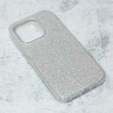 Futrola Crystal Dust za iPhone 14 6.1 Pro srebrna