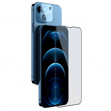 Tempered glass Nillkin 2u1 HD za iPhone 14 Max 6.7 crna