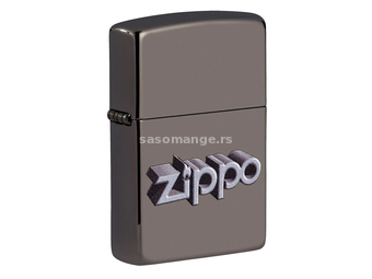 Zippo Upaljač Z49417 Black Ice 3D Logo 4591