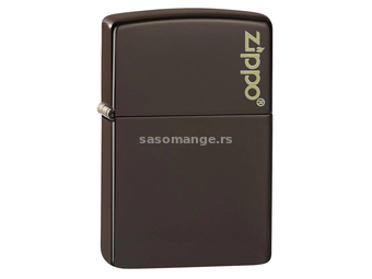 Zippo Upaljač Z49180ZL Brown Matte Logo 889