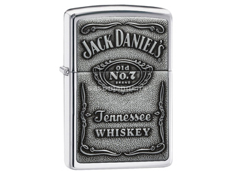 Zippo Upaljač Z250JD Jack Daniel's Label Pewter Emblem 886