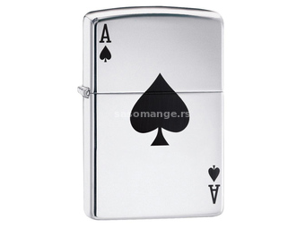 Zippo Upaljač Z24011 Lucky Ace Simple Spade Design 5143