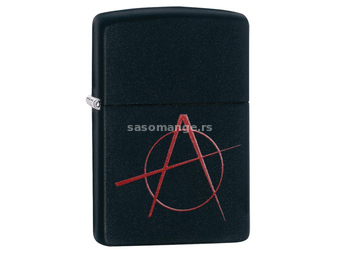 Zippo Upaljač Z20842 Black Matte Anarchy 4924