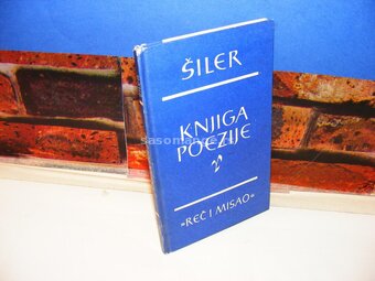 knjiga poezije šiler