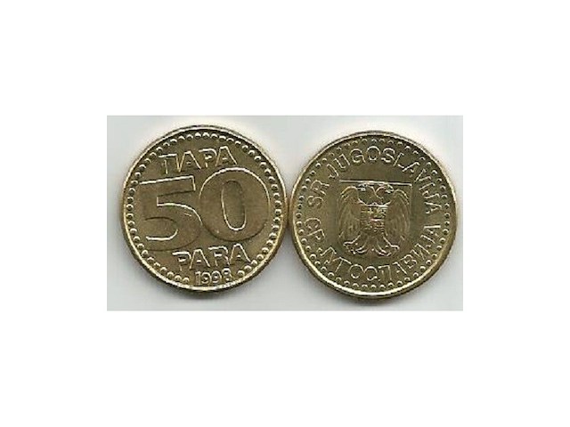 Jugoslavija 50 para 1998.