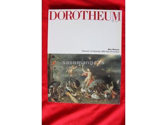 Aukcioni Katalog Dorotheum, Alte Meister, 14.12.2005.