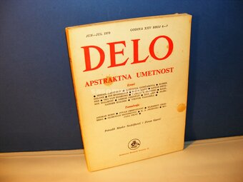 delo apstraktna umetnost jun - jul 1979