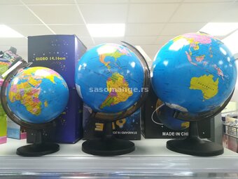 Globus u 4 Veličine